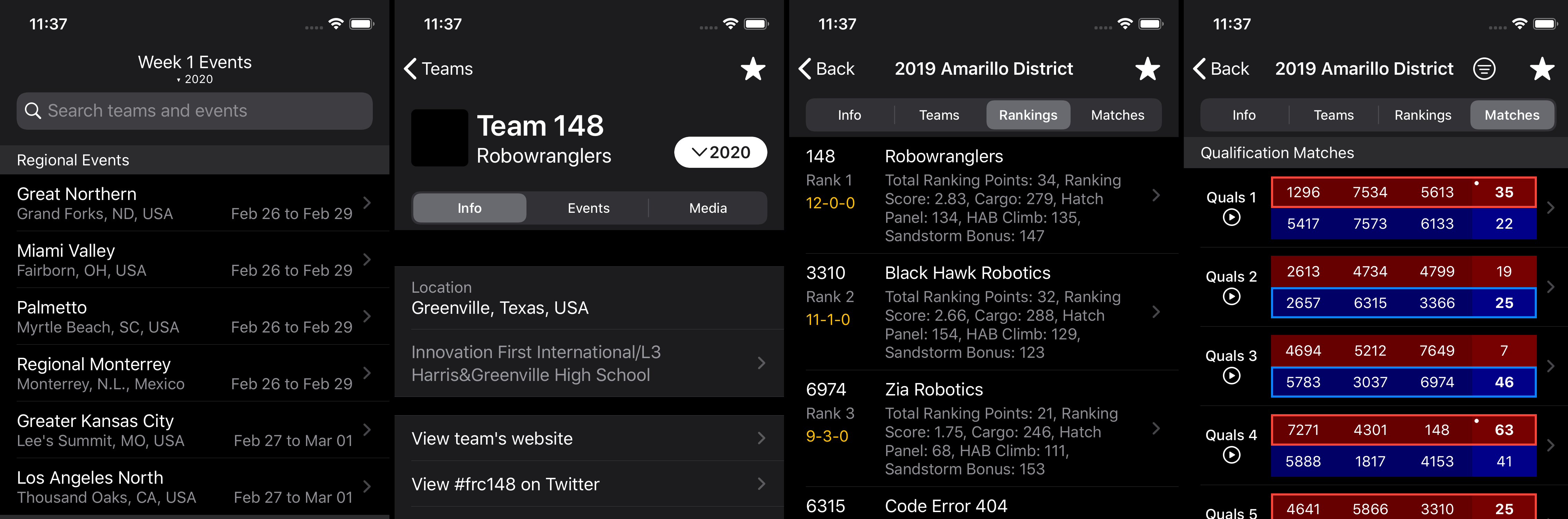 Introducing The Blue Alliance for iOS v2 – The Blue Alliance Blog